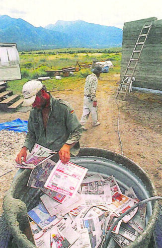 Building Recycled Houses: What is Papercrete? – Mother Earth News